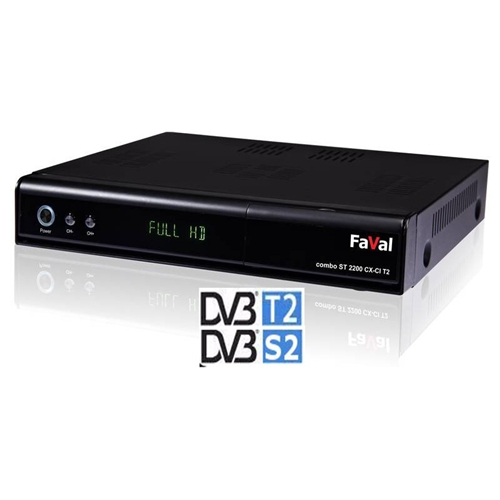FAVAL COMBO ST 2200 CX CI T2 - HDTV Combobox - Satellit grossisten med ...