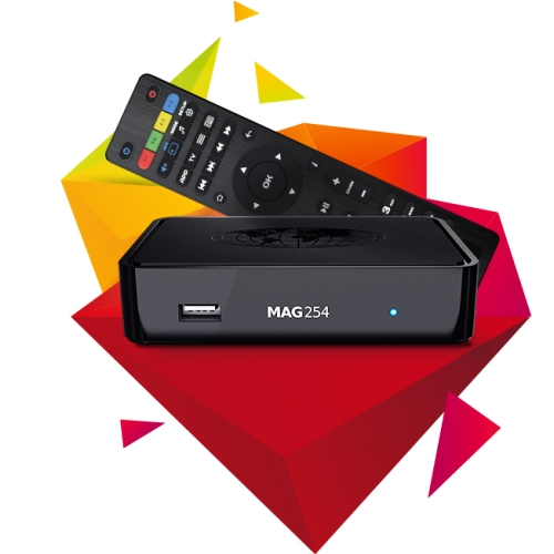 MAG 254W2 - IPTV OTT Box Wifi+HDMI - MAG IP-boxar - Satellit grossisten ...