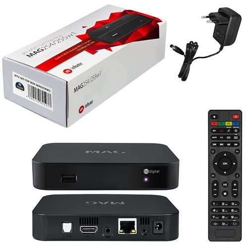 MAG 254 W1 - IPTV OTT Box - MAG IP-boxar - Satellit grossisten med ...
