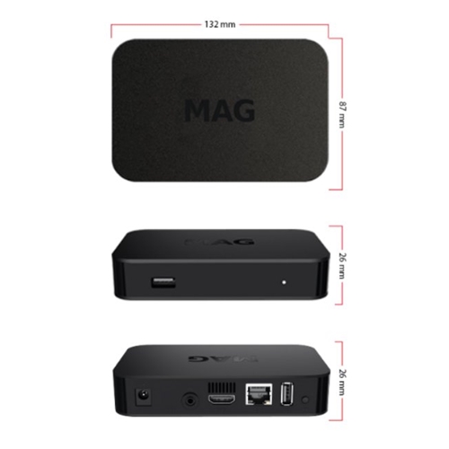 MAG420w1 4K - MAG IP-boxar - Satellit grossisten med brett Antenn sortiment