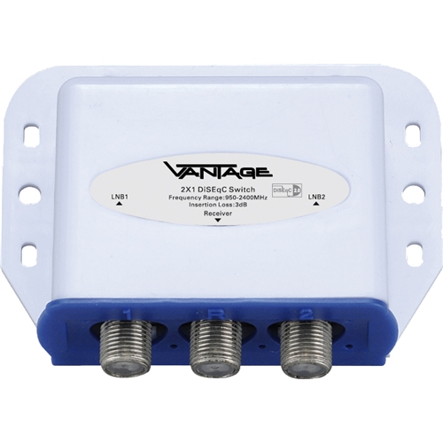 Vantage DiSEqC VT-DS 2/1 HQ - 2-1 Switch - Satellit grossisten med ...
