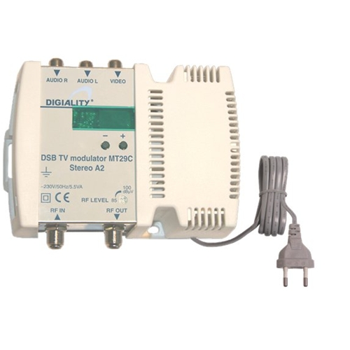 DIGIALITY DSB TV modulator MT29C, Stereo A2 - Modulatorer - Satellit ...